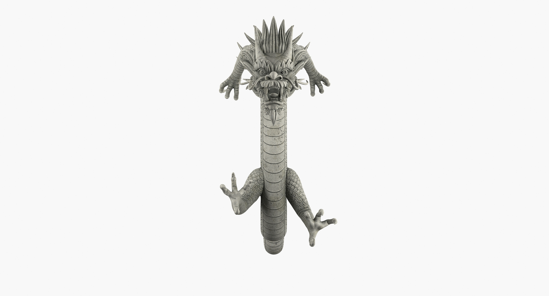 3D Chinese Dragon Rig Model - TurboSquid 1244871