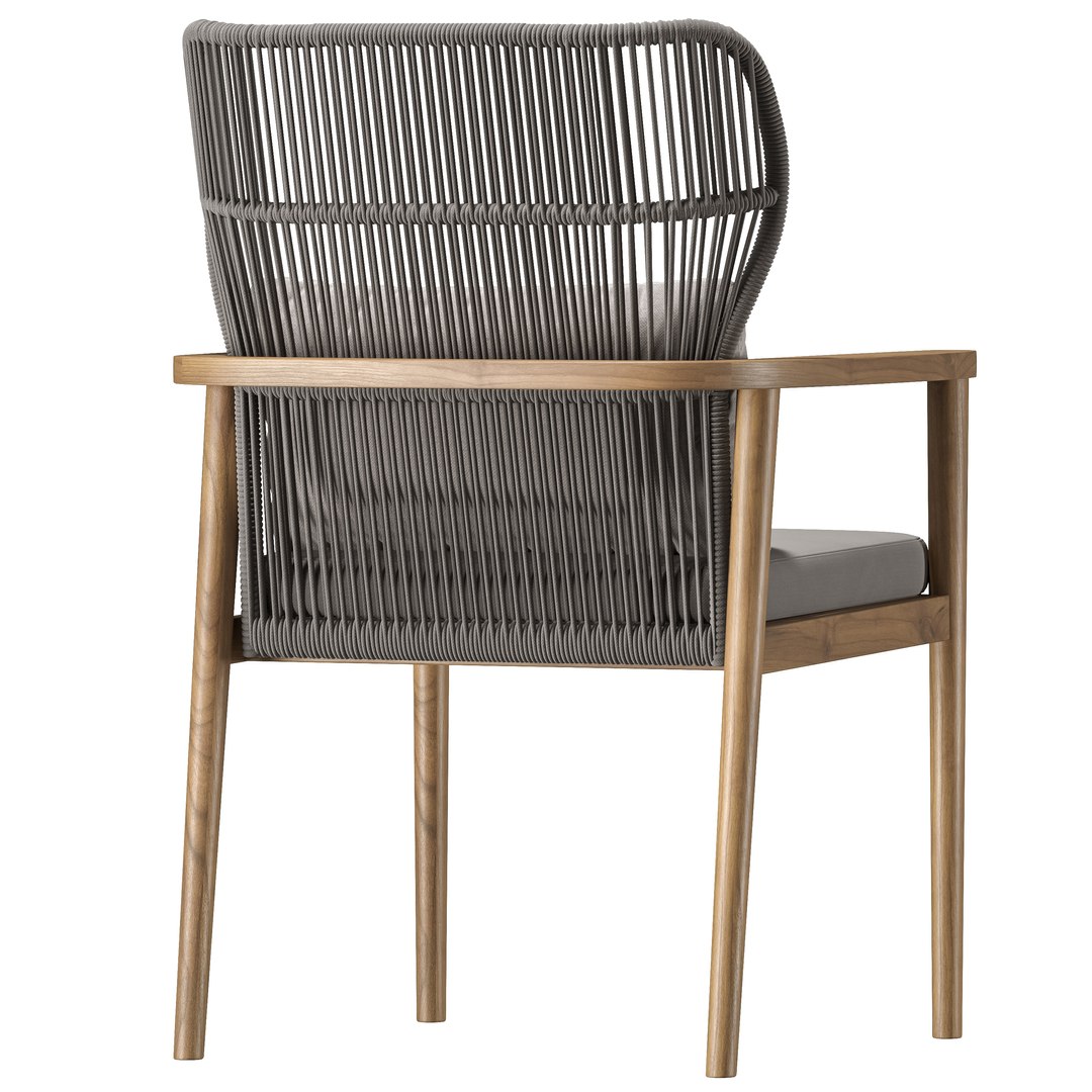 Sette Garden Teos Chair 3D Model - TurboSquid 2127751