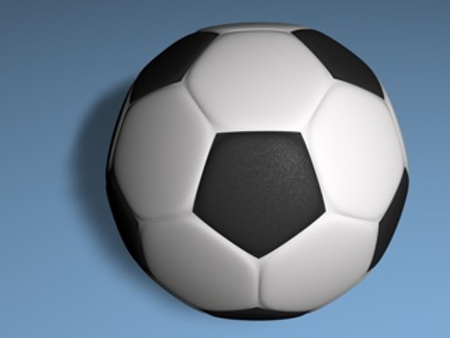 3d soccer ball model