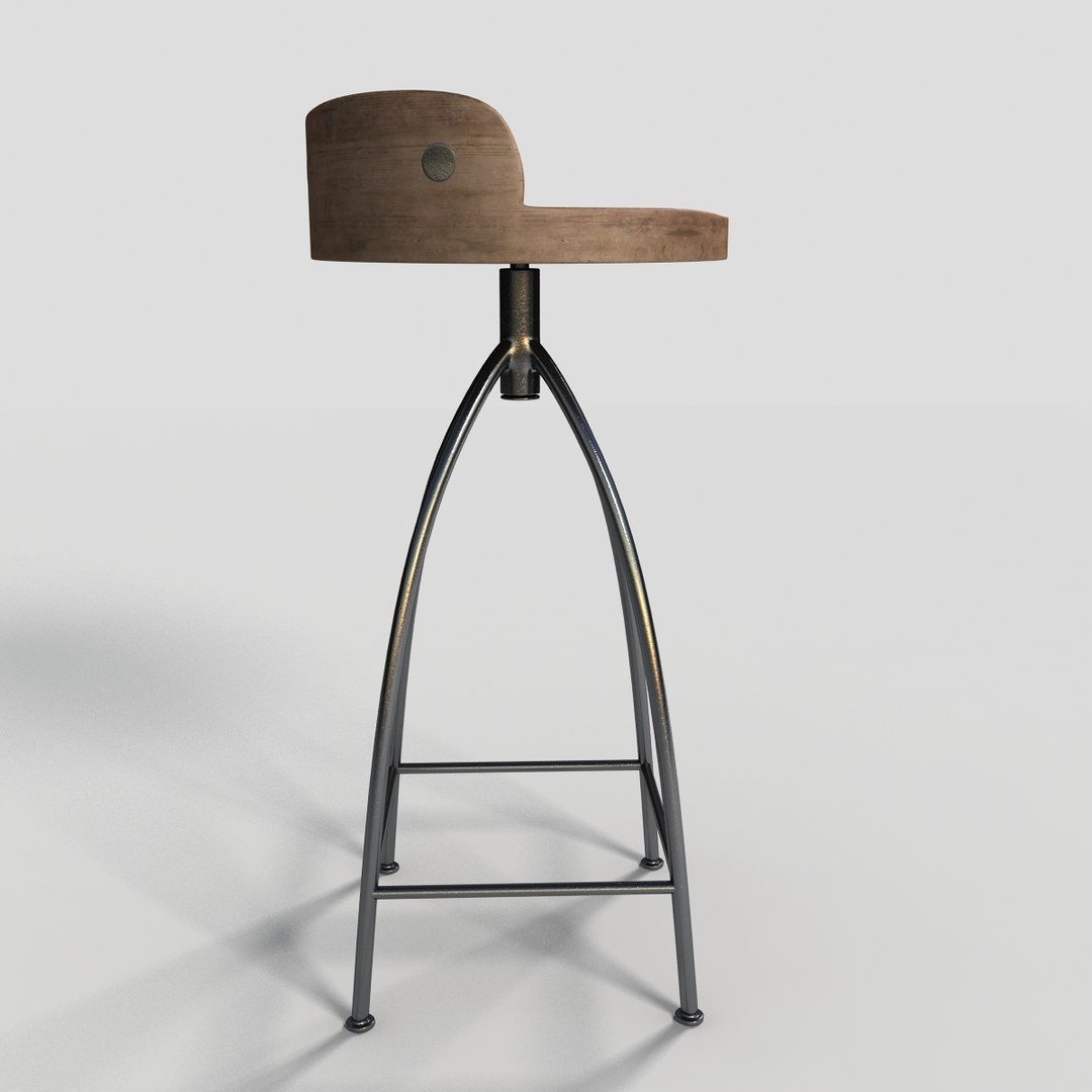 3ds Max Bar Stool