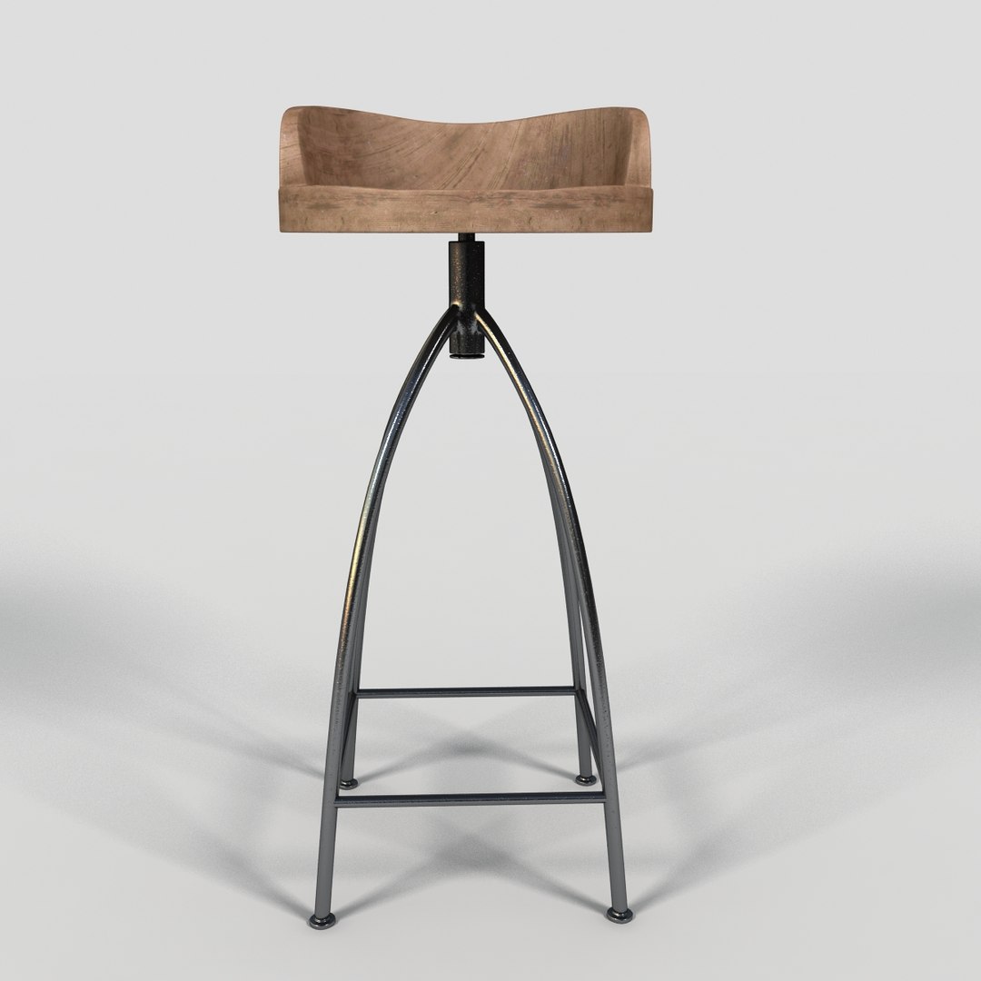 3ds Max Bar Stool