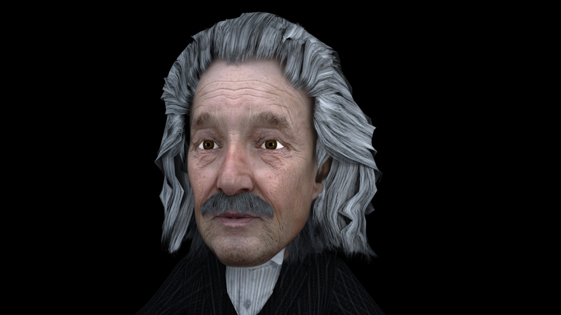 3d Model Albert Einstein
