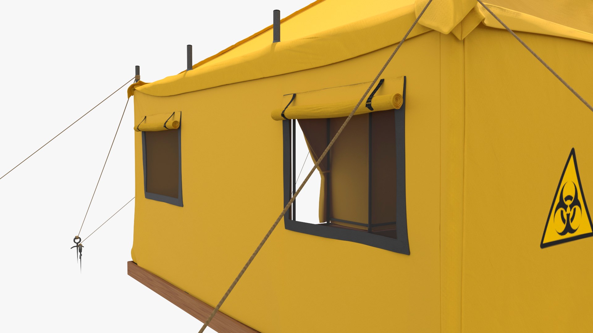 3D Biohazard Tent Model - TurboSquid 2399374