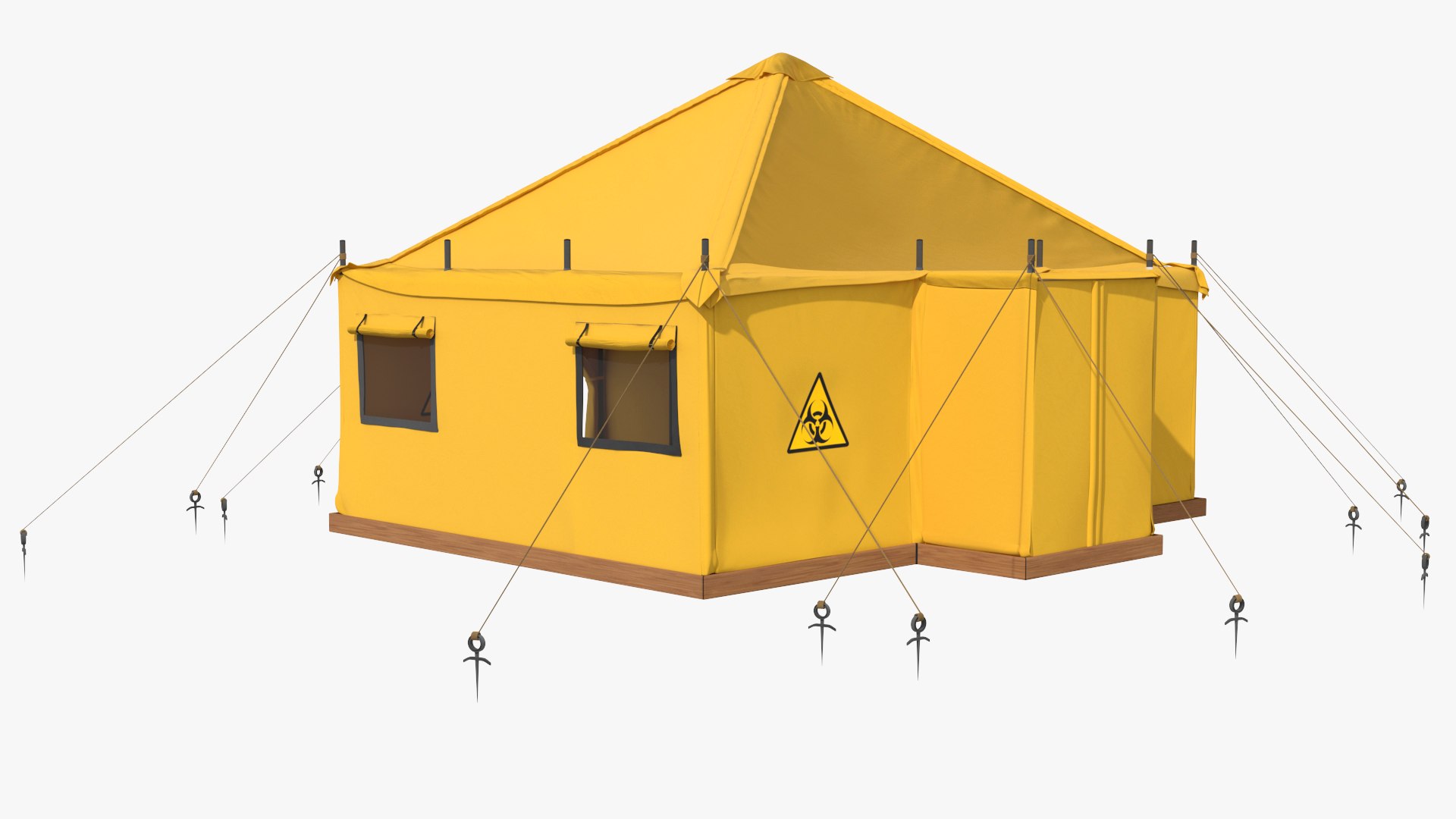 3D Biohazard Tent Model - TurboSquid 2399374