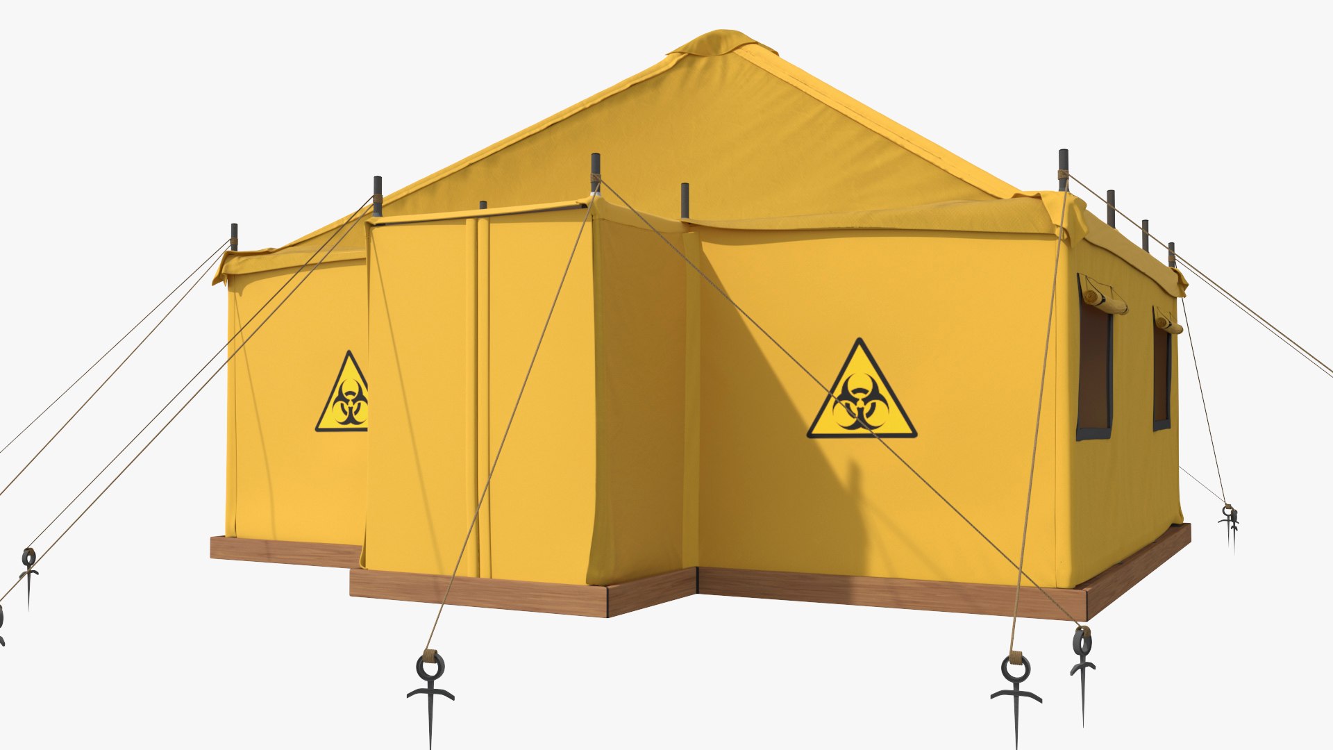 3D Biohazard Tent Model - TurboSquid 2399374