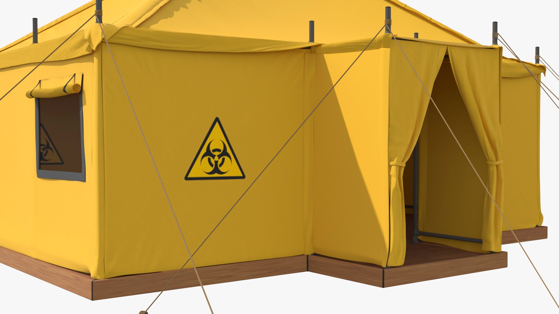 3D Biohazard Tent Model - TurboSquid 2399374