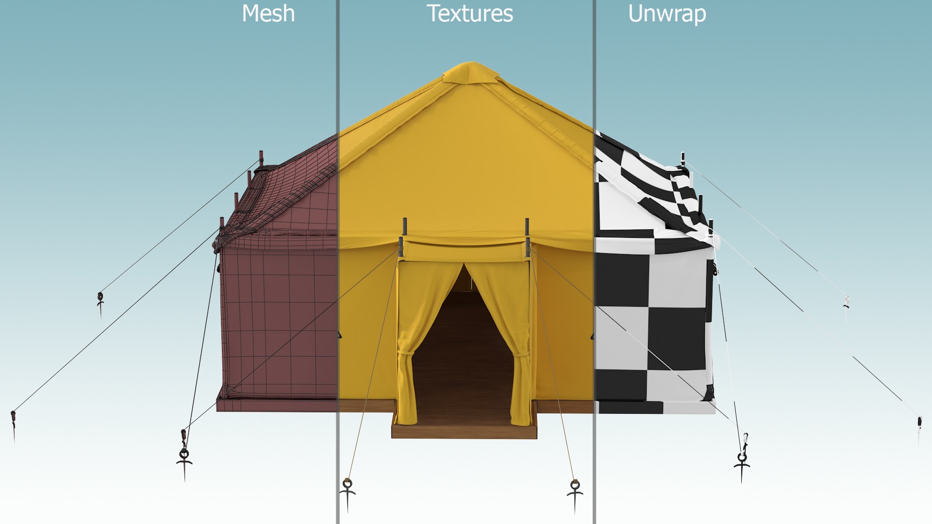 3D Biohazard Tent Model - TurboSquid 2399374