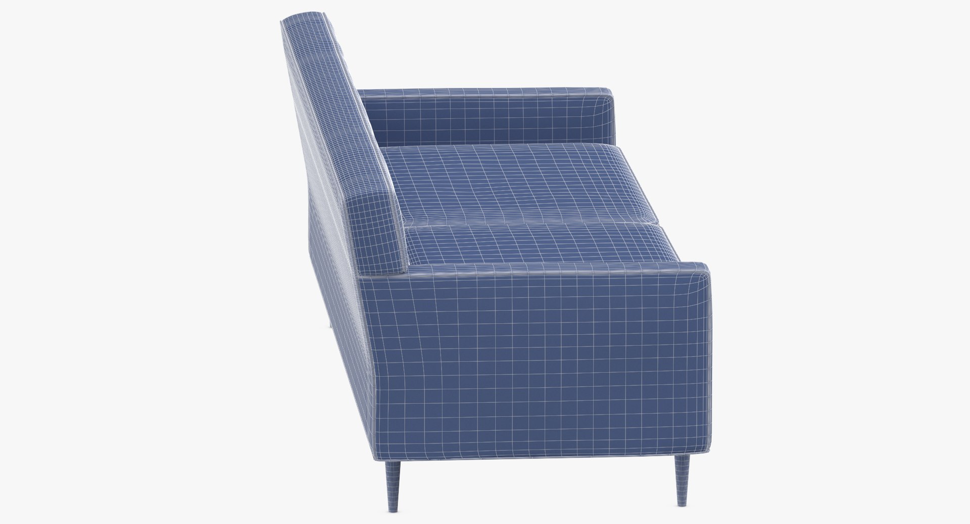 Modern 4 Seater Sofa Model - TurboSquid 1259557
