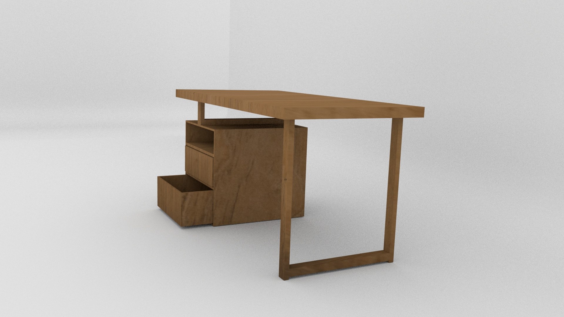 3D Model Study Table - TurboSquid 1852980