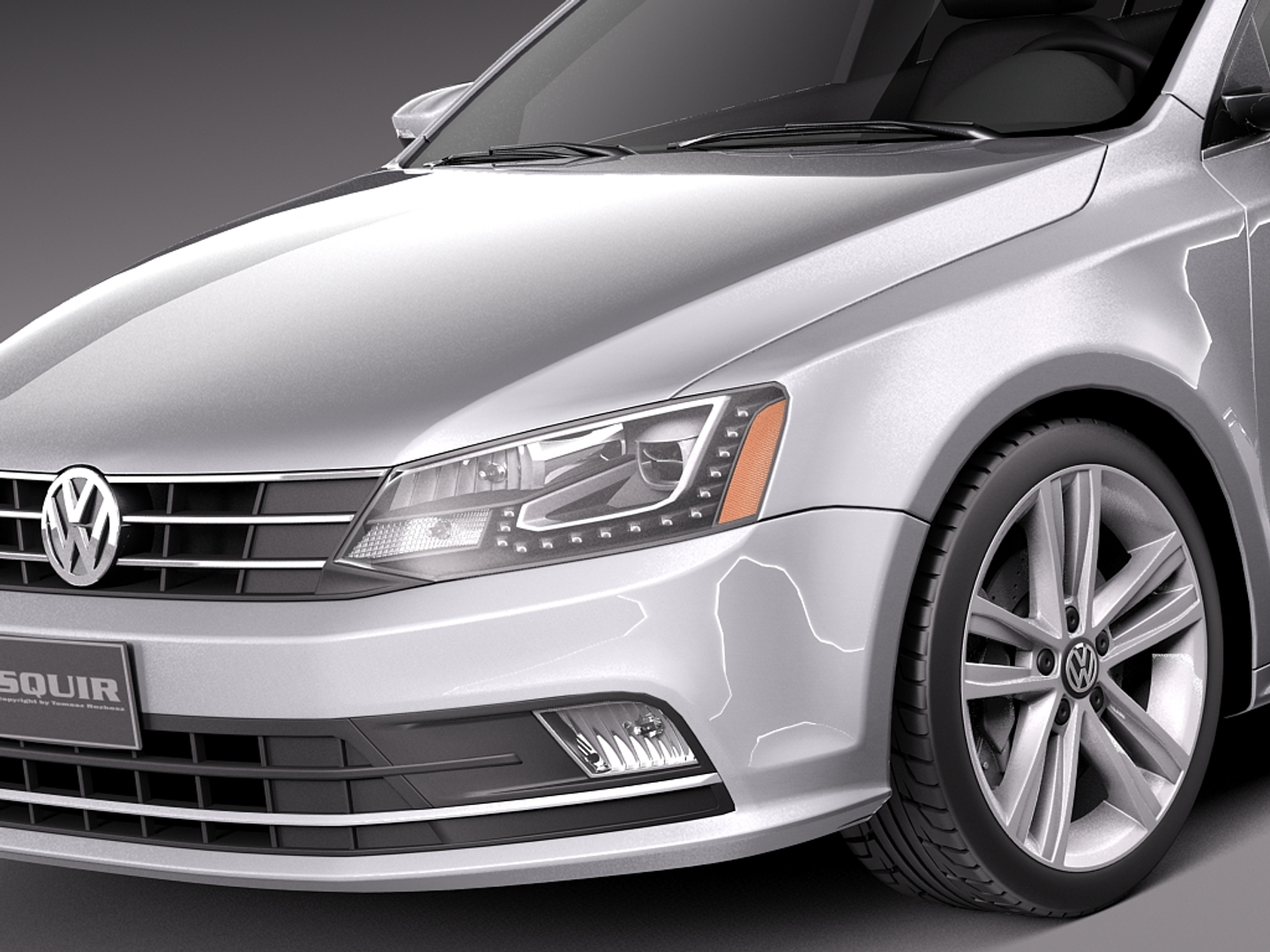 3d model 2015 volkswagen jetta