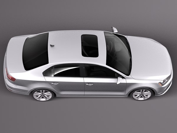 3d model 2015 volkswagen jetta
