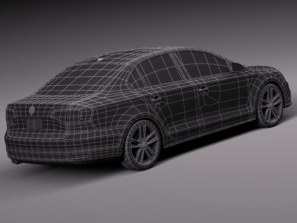 3d model 2015 volkswagen jetta