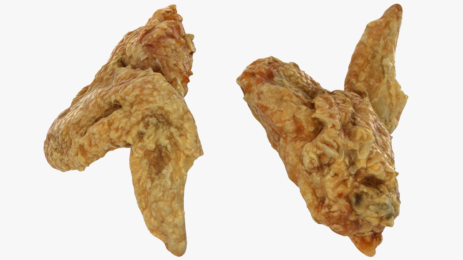 3D Crispy Chicken Wing - TurboSquid 1696138