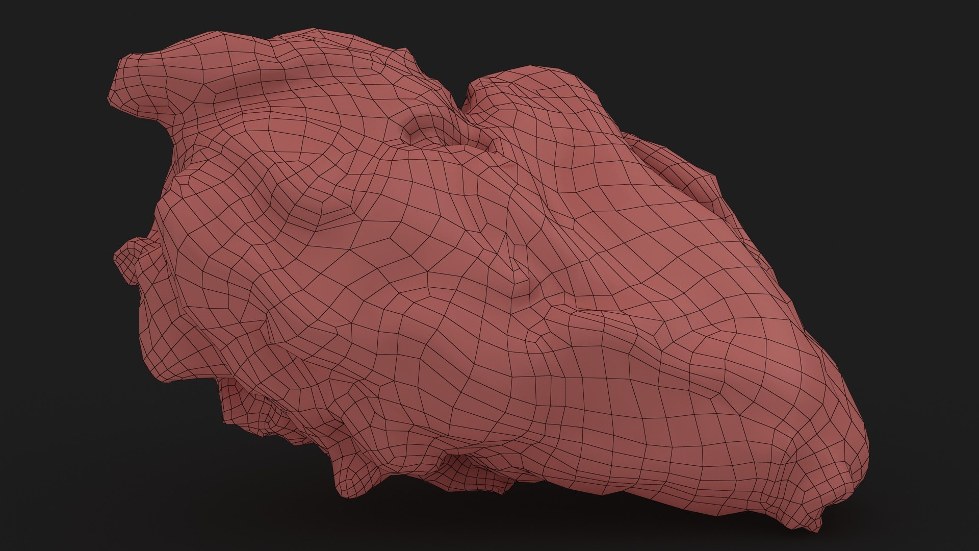 3D crispy chicken wing model - TurboSquid 1695855