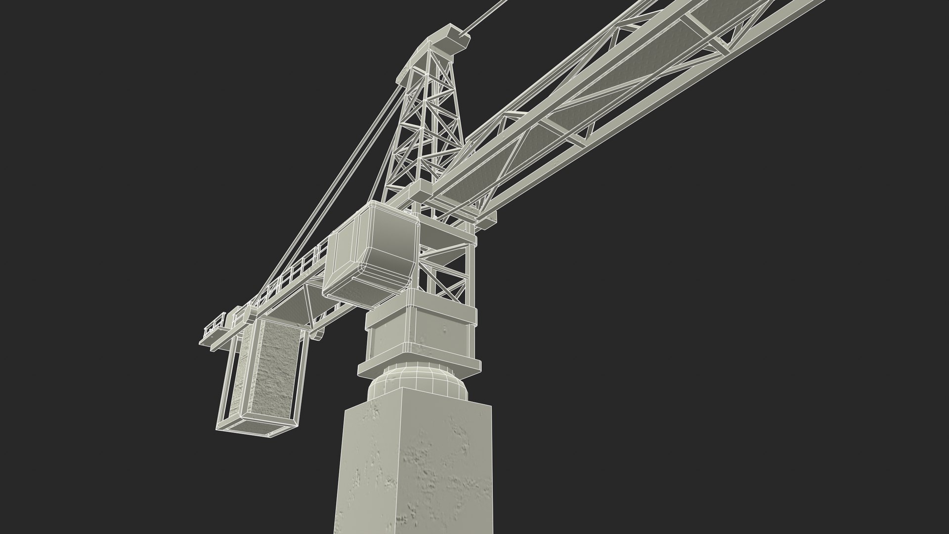 tower crane blender