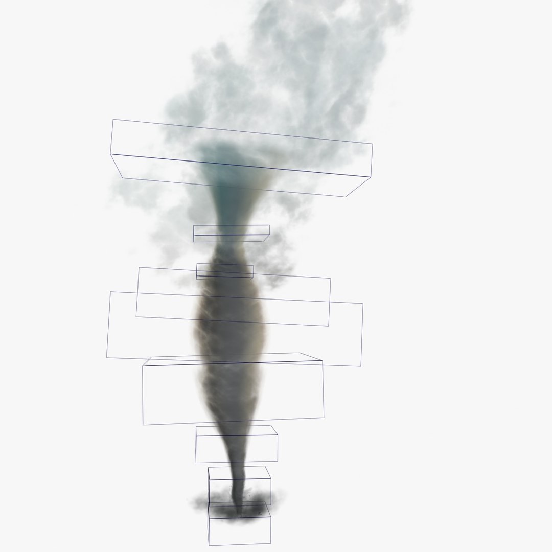 Tornado Rigged Animation Max