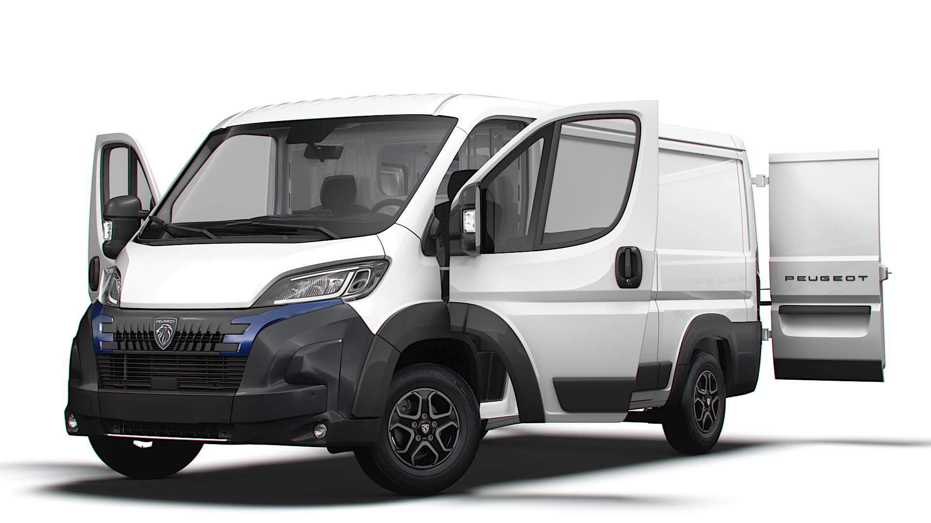 Peugeot E Boxer Van L2H1 HQ Interior 2025 3D Model - TurboSquid 2325555