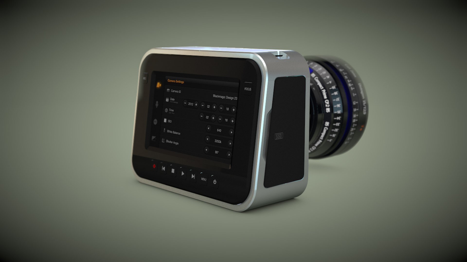 Blackmagic Camera C4d