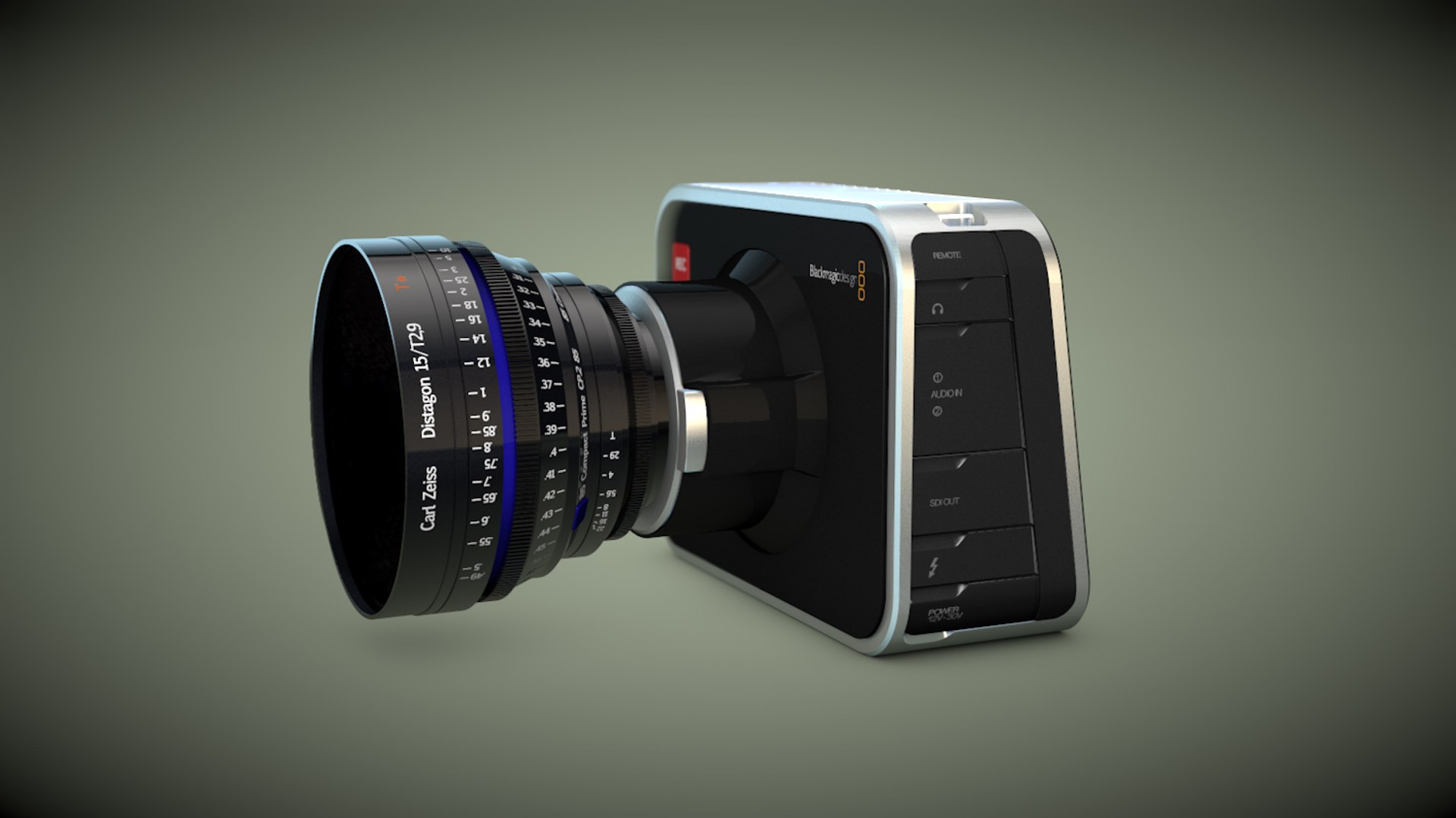 Blackmagic Camera C4d