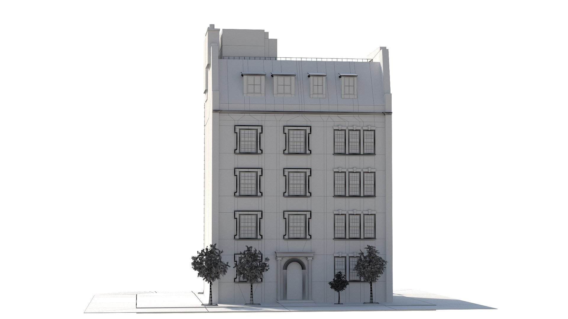 London Building 3D Model - TurboSquid 1172000