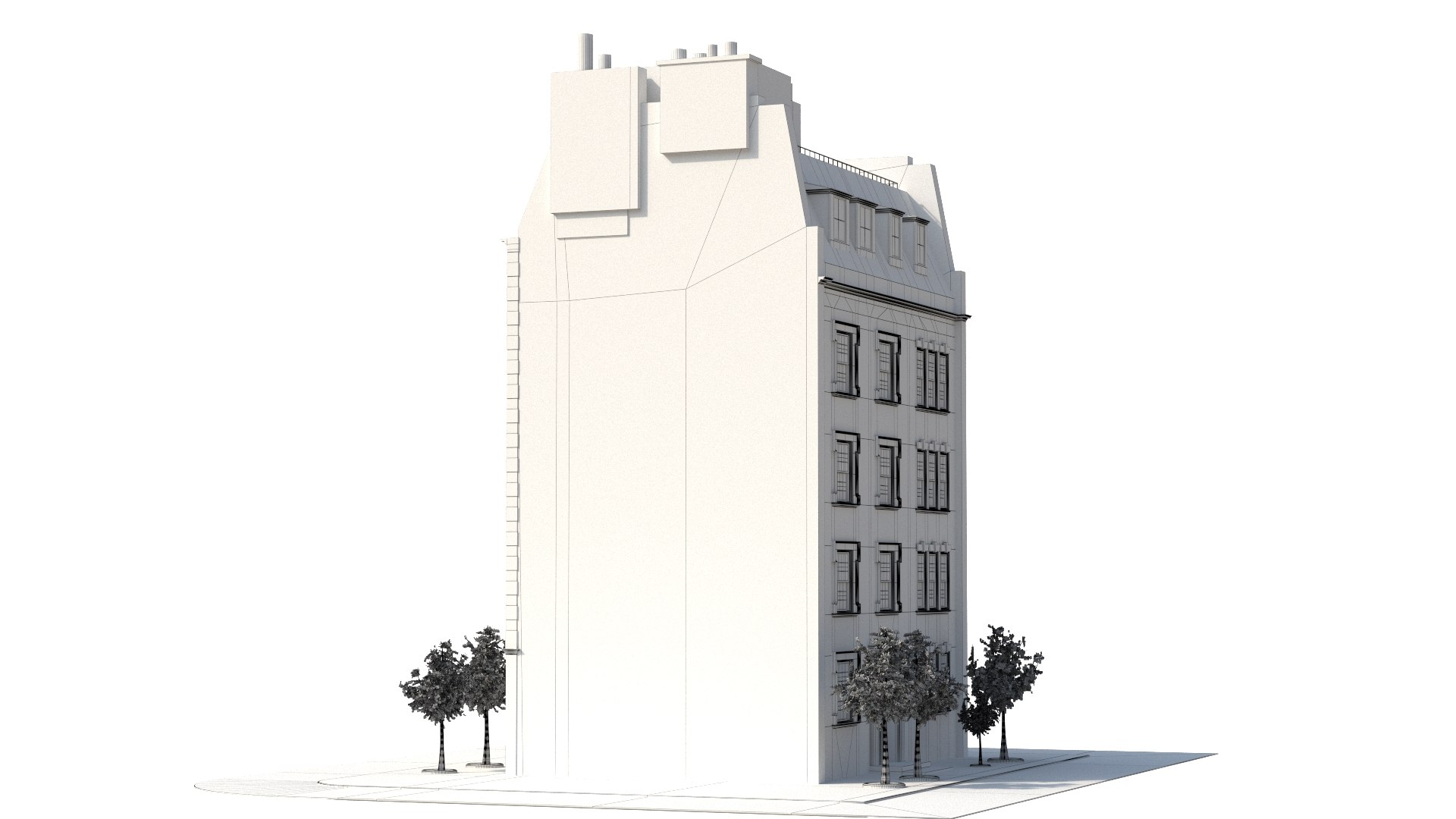 London Building 3D Model - TurboSquid 1172000