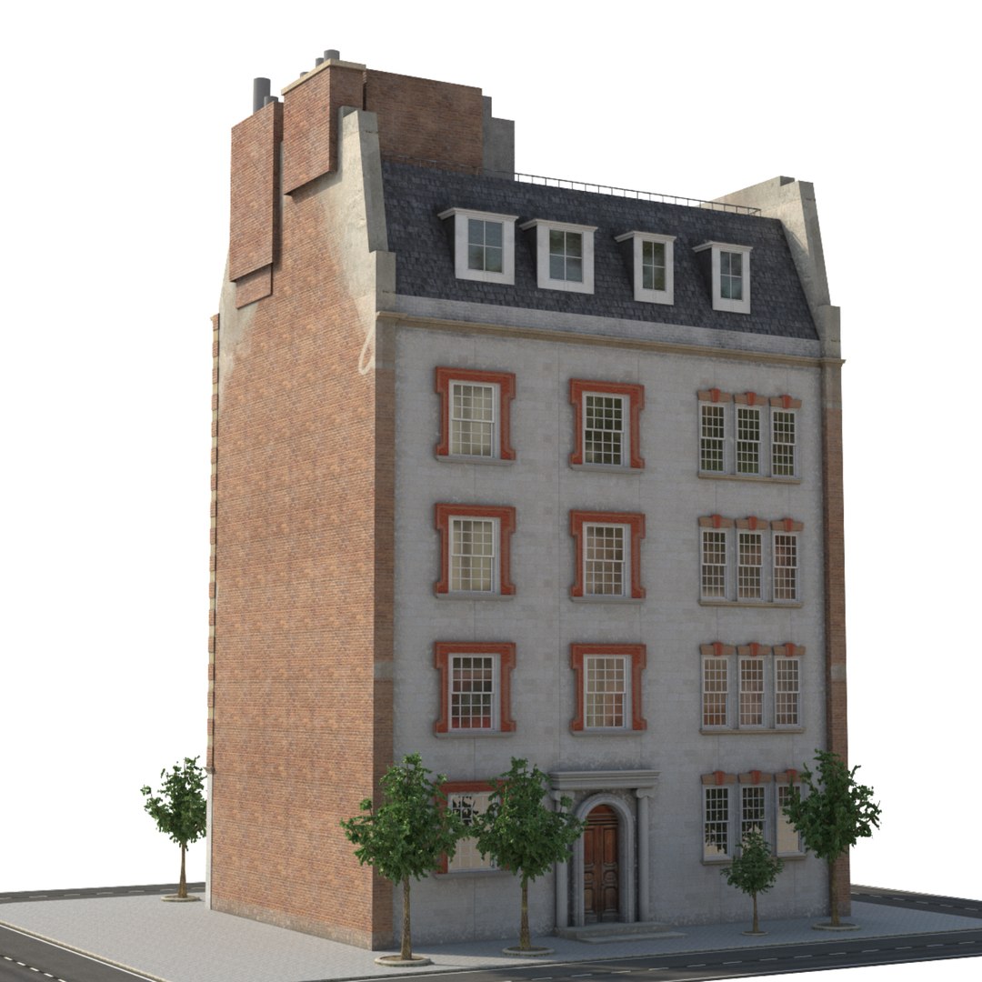 London Building 3D Model - TurboSquid 1172000
