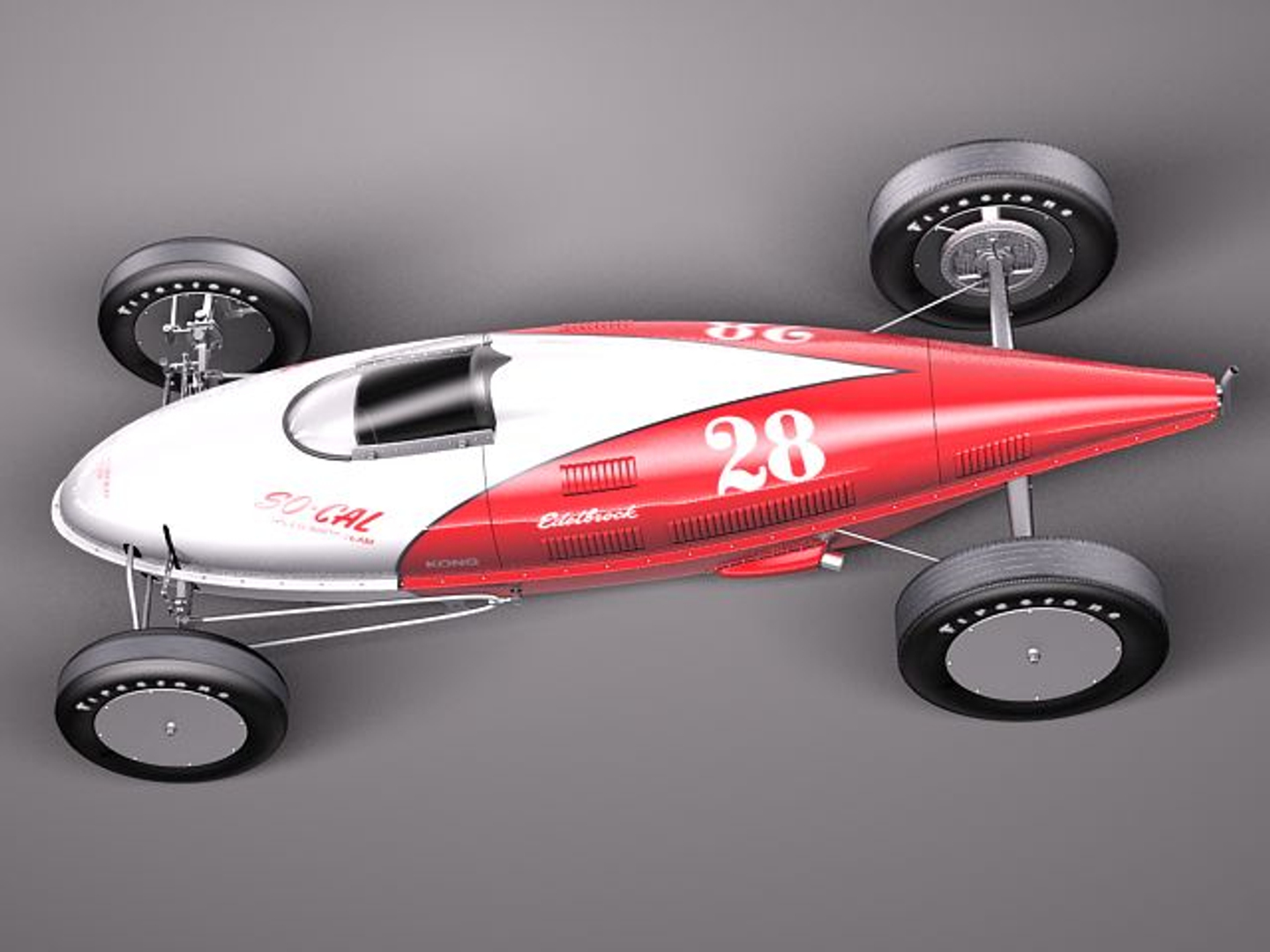 3d cal belly car racing