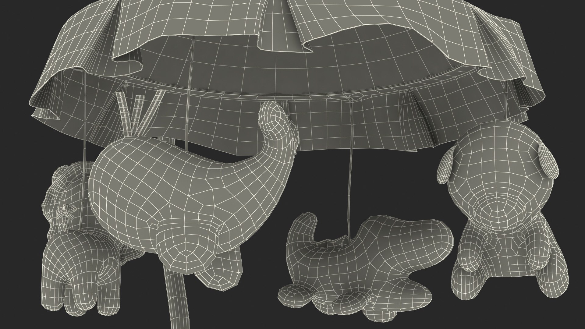Baby projector mobile 3D model - TurboSquid 1488231