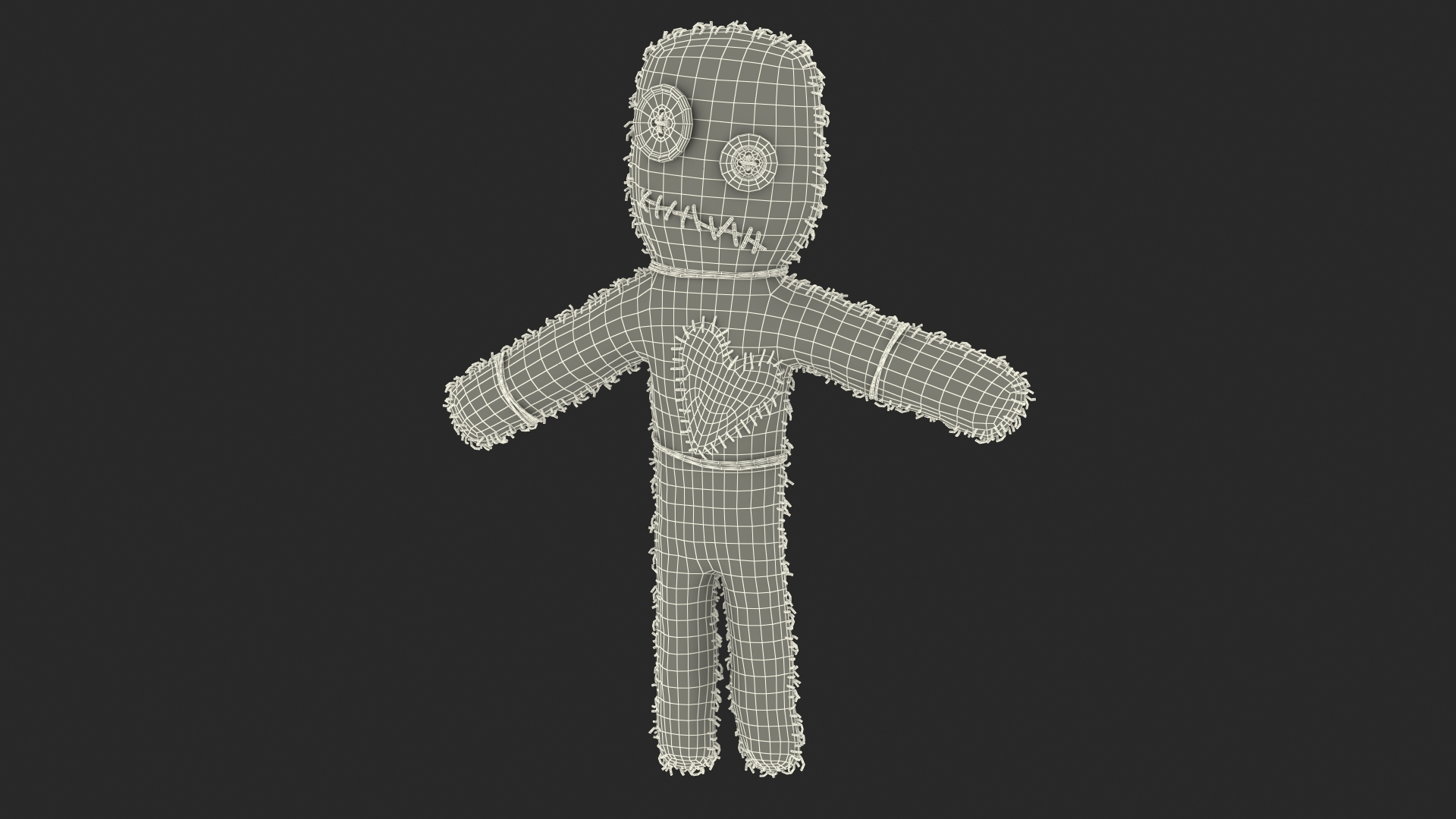 Voodoo Doll Dark 3D Model - TurboSquid 1804874