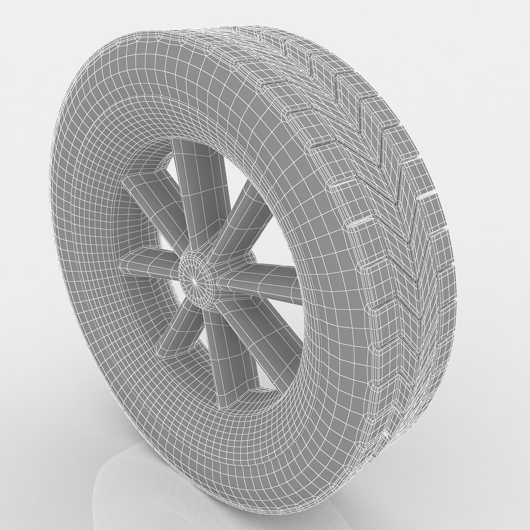 Tire Rim 3d Model