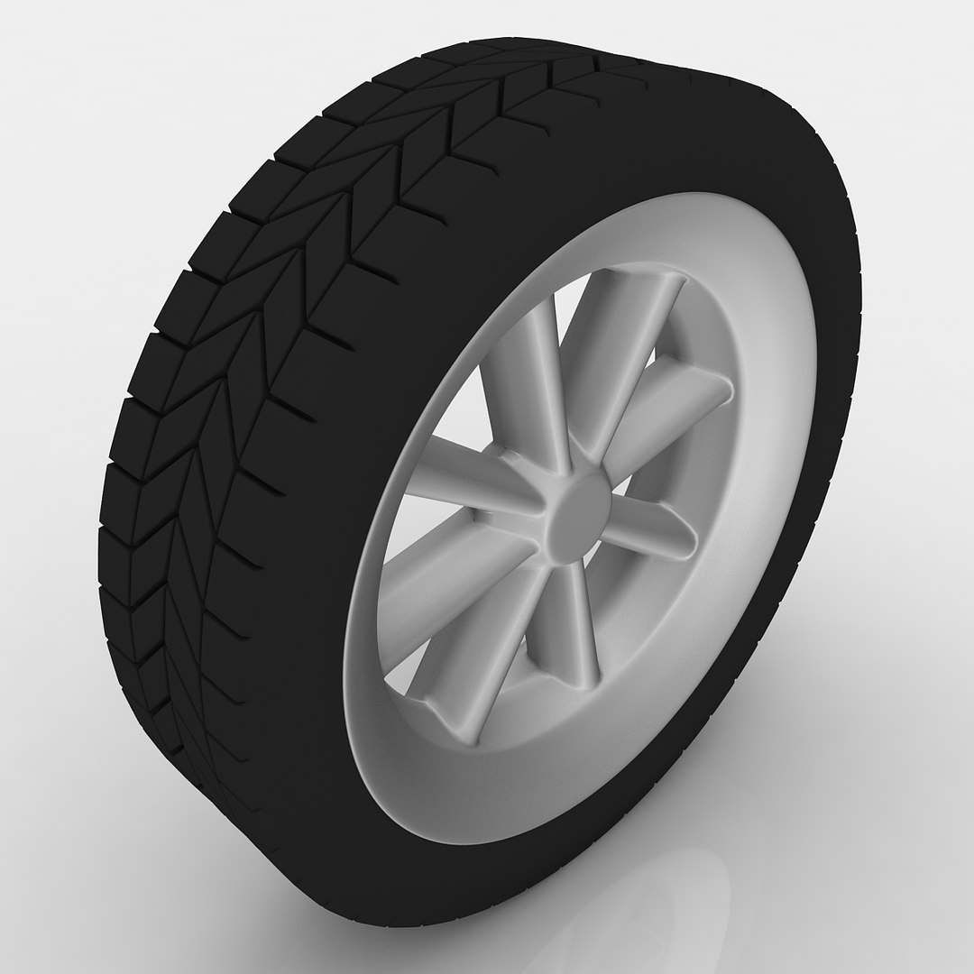 Tire Rim 3d Model