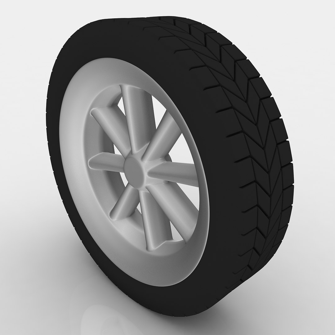 Tire Rim 3d Model