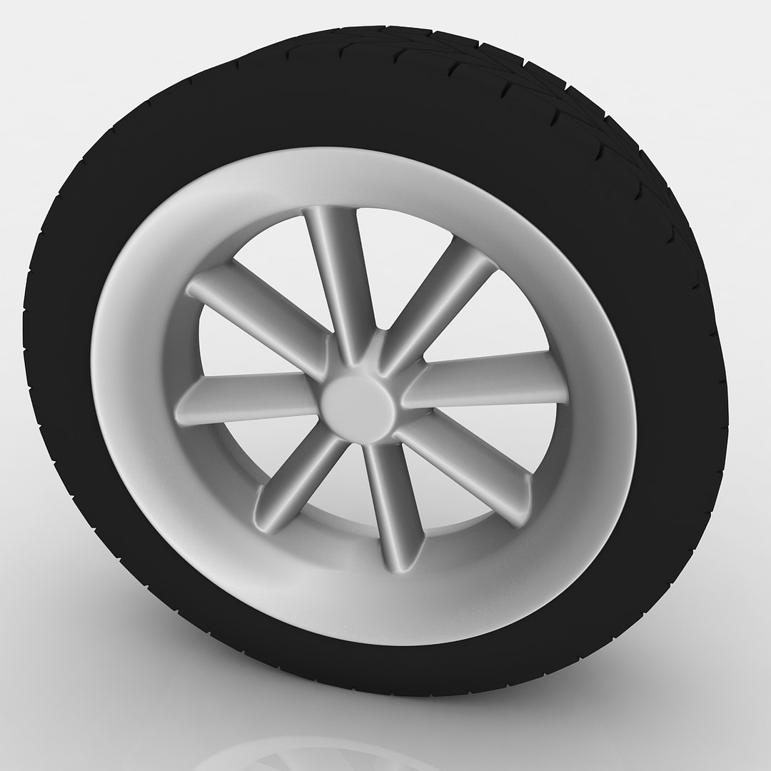 Tire Rim 3d Model