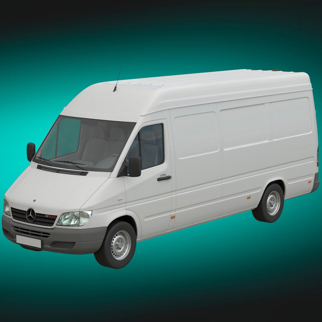 3D MB Sprinter Classic PanelVan Model - TurboSquid 1891991