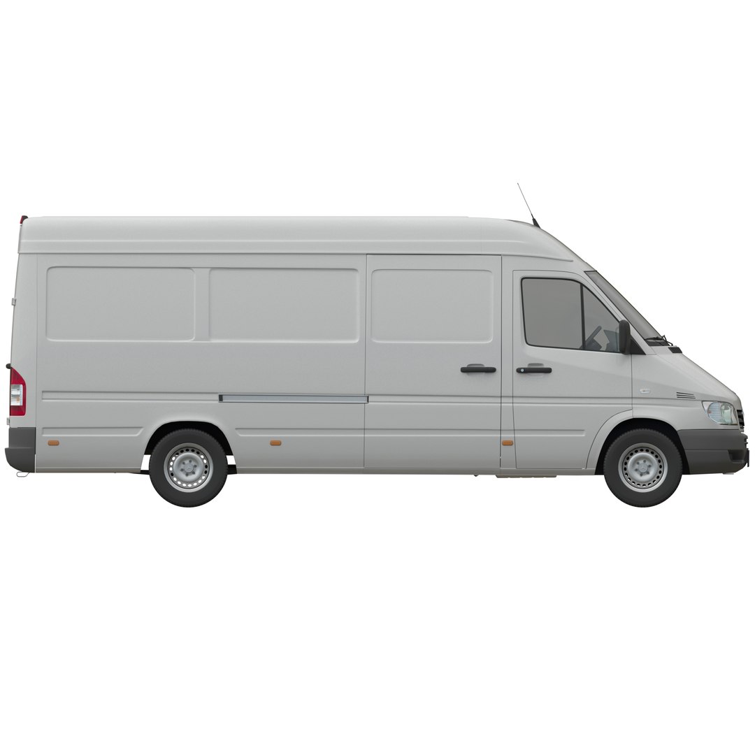 3D MB Sprinter Classic PanelVan Model - TurboSquid 1891991