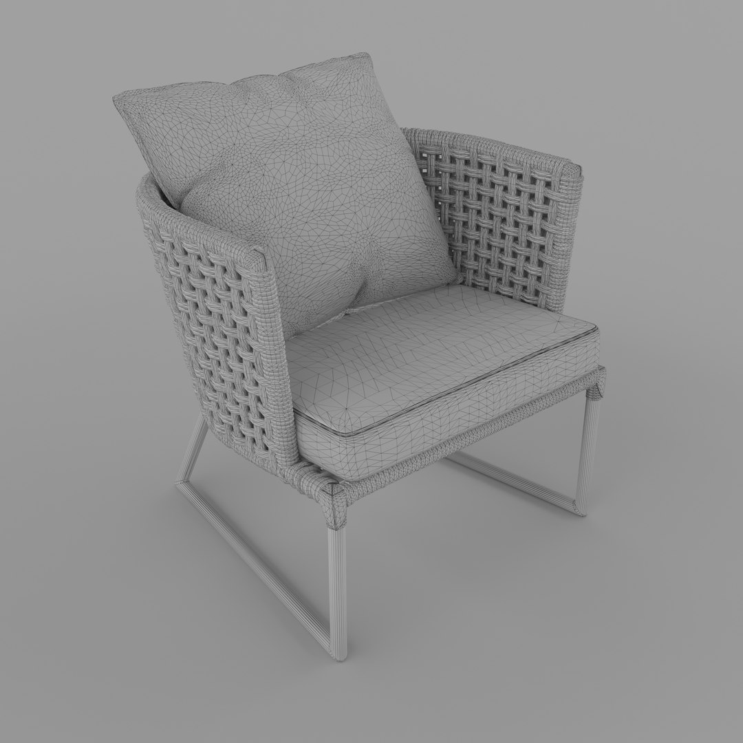 Poltrona Mesh Tidelli Model - TurboSquid 2263975