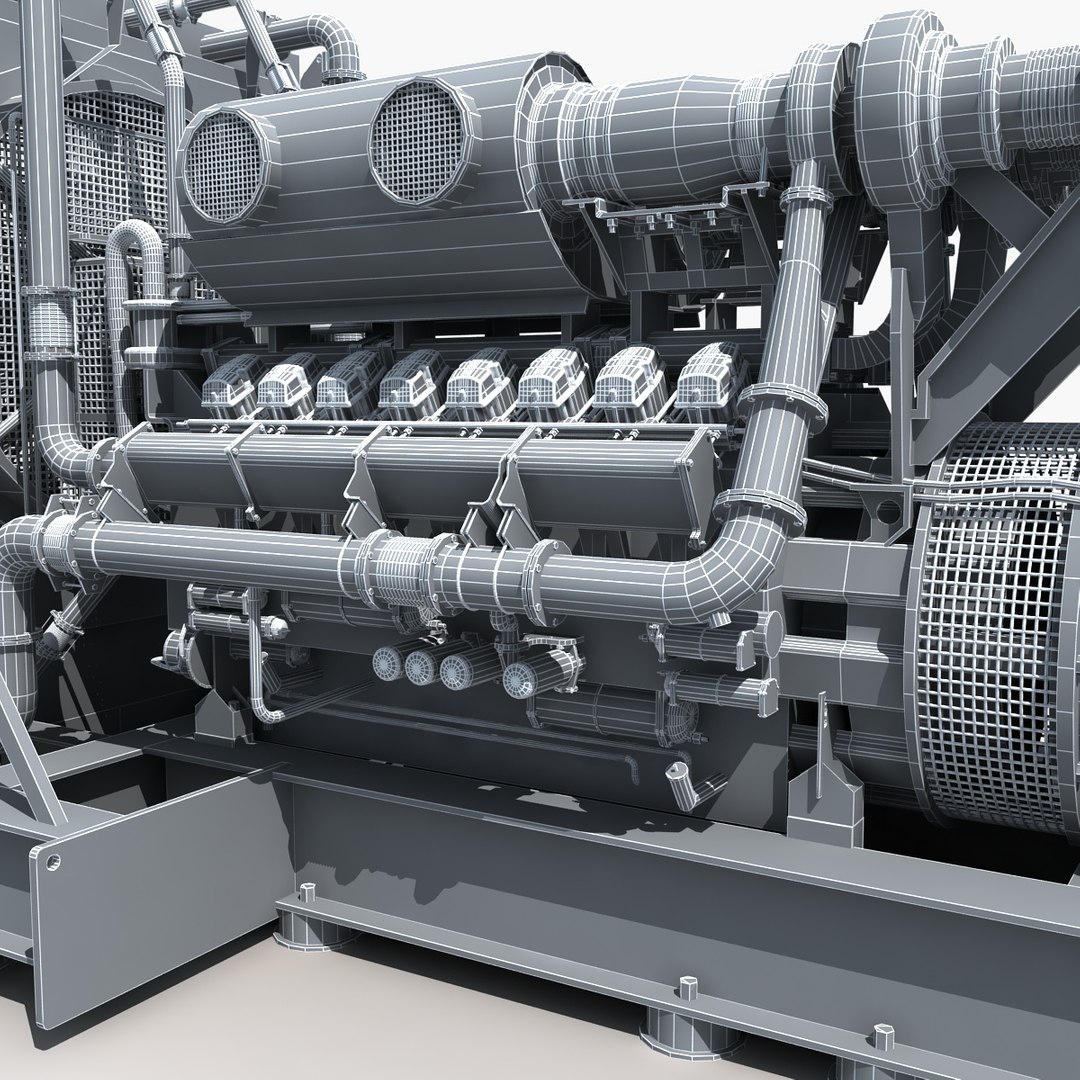Diesel Generator 01 3D Model - TurboSquid 1227747