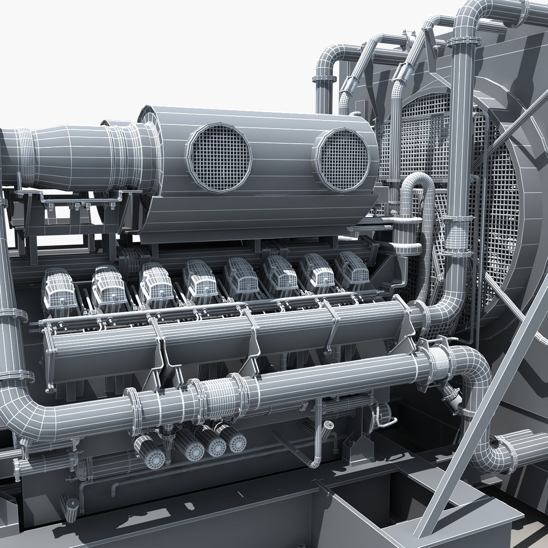 Diesel Generator 01 3D Model - TurboSquid 1227747