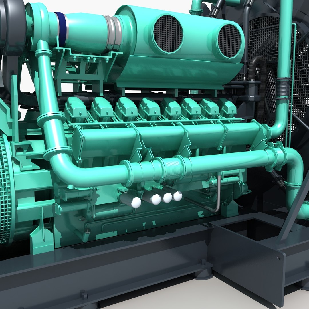 Diesel Generator 01 3D Model - TurboSquid 1227747