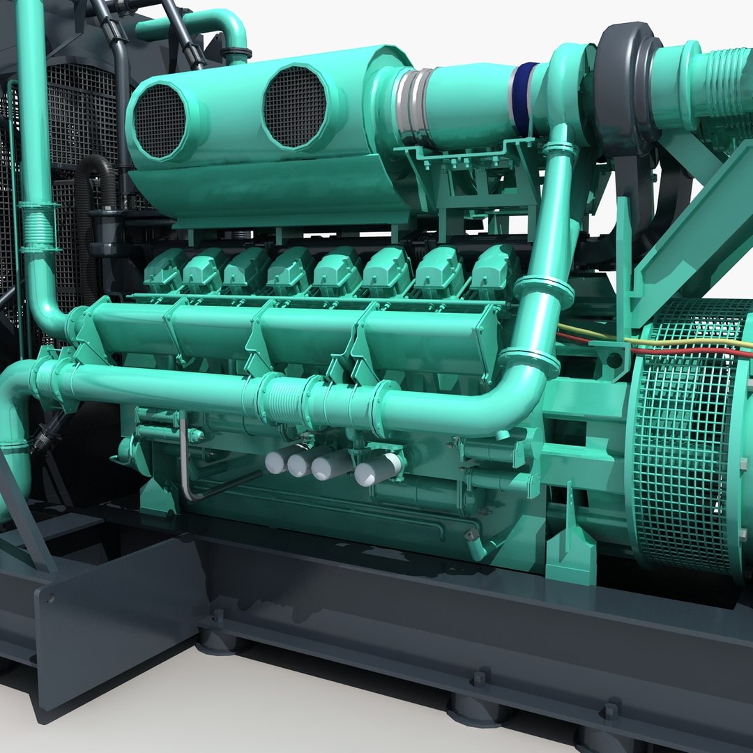 Diesel Generator 01 3D Model - TurboSquid 1227747