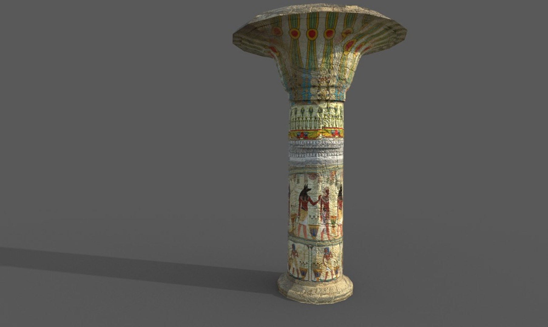 Columns Egypt Ancient 3D Model - TurboSquid 1372440