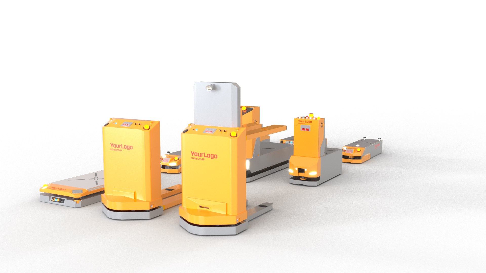 AGV AT Cobot Set 3D Model - TurboSquid 1892164