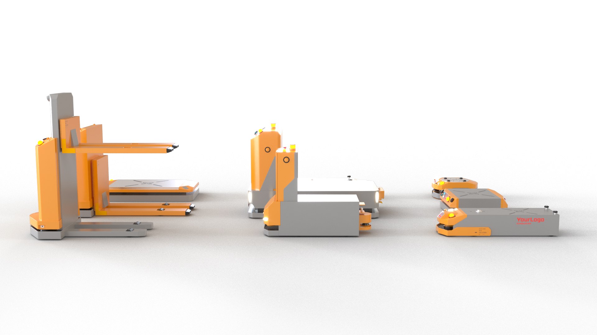 AGV AT cobot set 3D model - TurboSquid 1892164