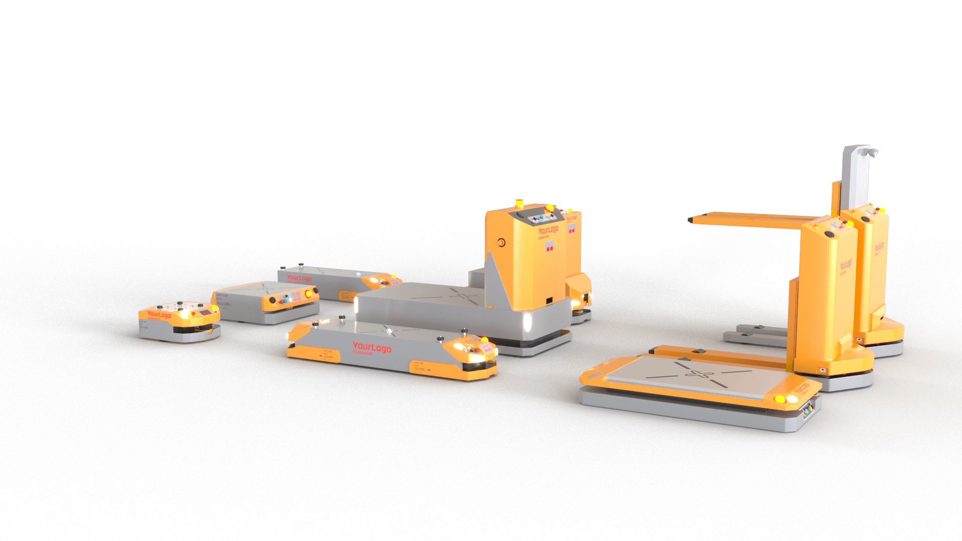 AGV AT cobot set 3D model - TurboSquid 1892164