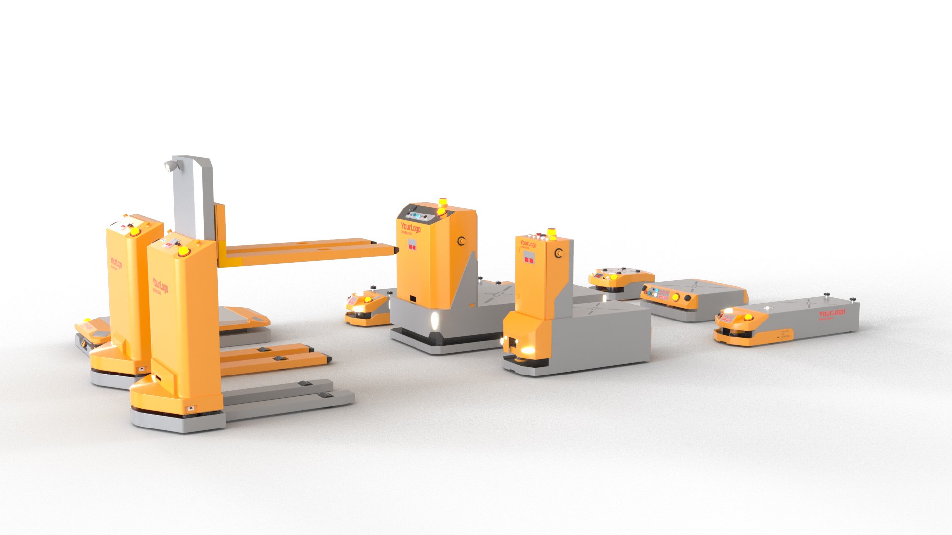 AGV AT cobot set 3D model - TurboSquid 1892164