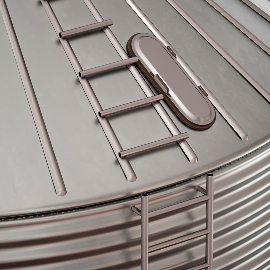 Metal Fuel Tank Model - TurboSquid 1978484