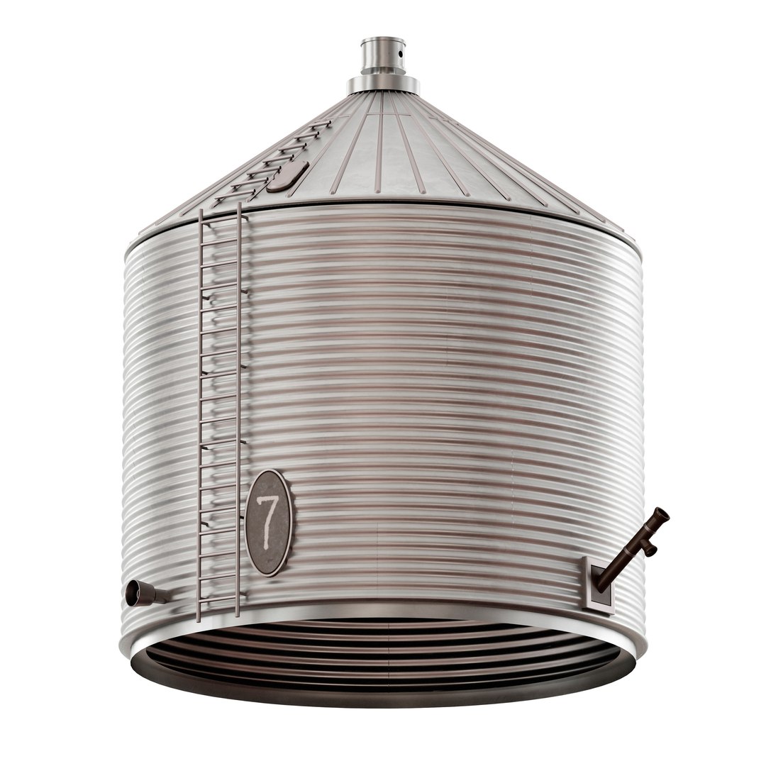 Metal Fuel Tank Model - TurboSquid 1978484