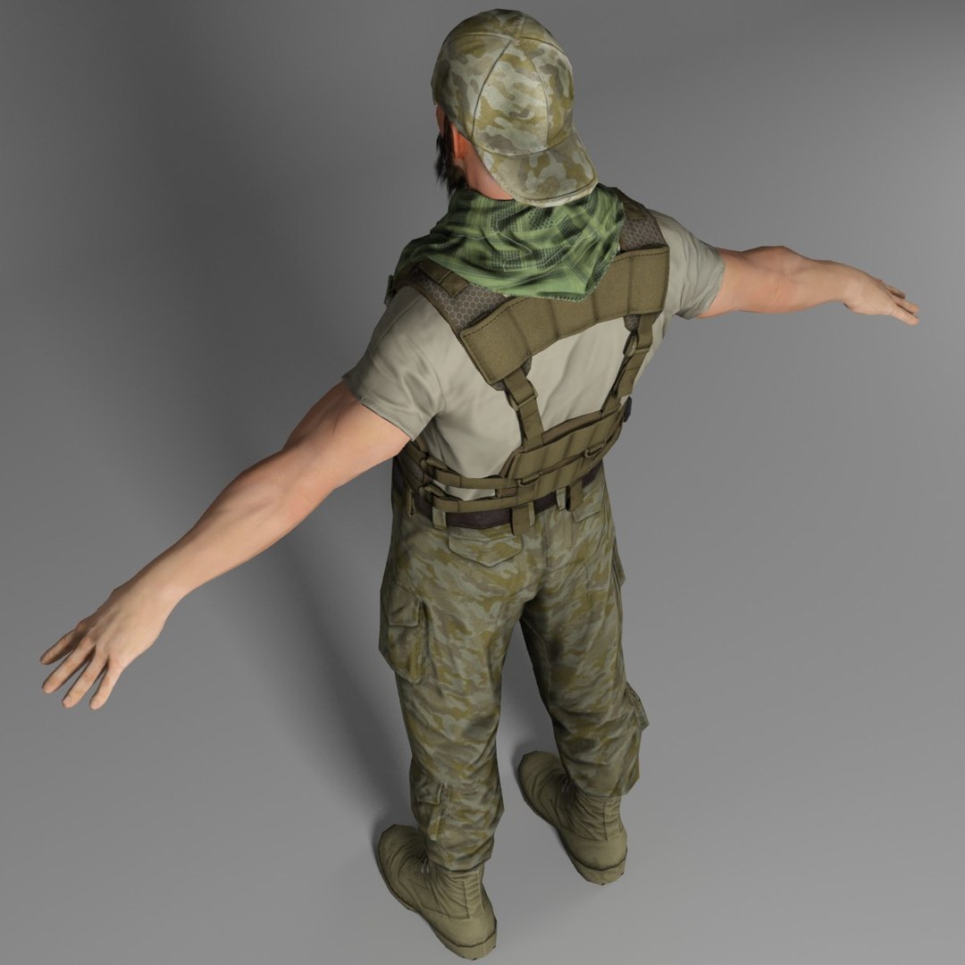 Max Soldier Mercenary Set 2