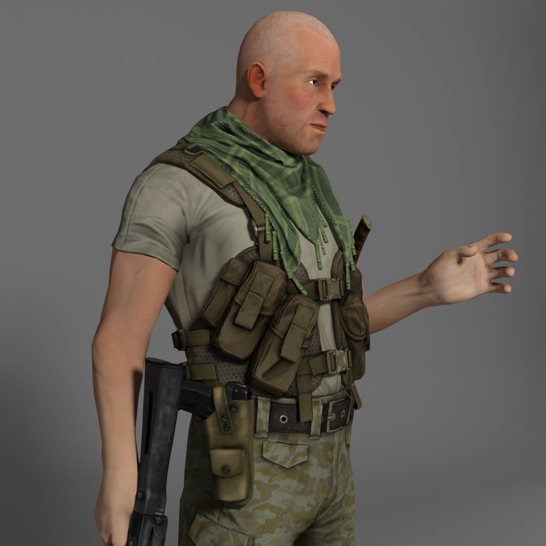 Max Soldier Mercenary Set 2