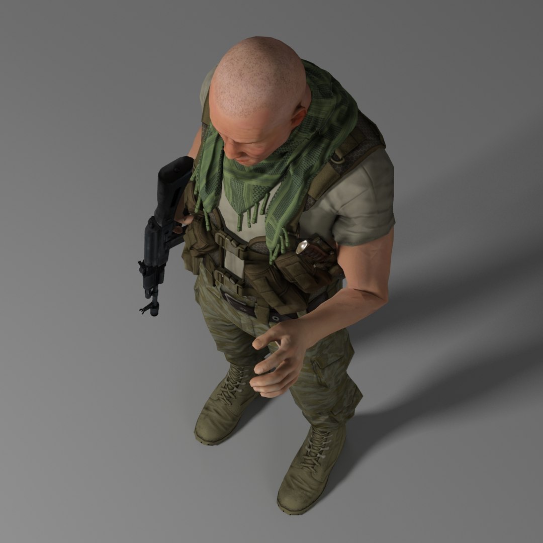 Max Soldier Mercenary Set 2